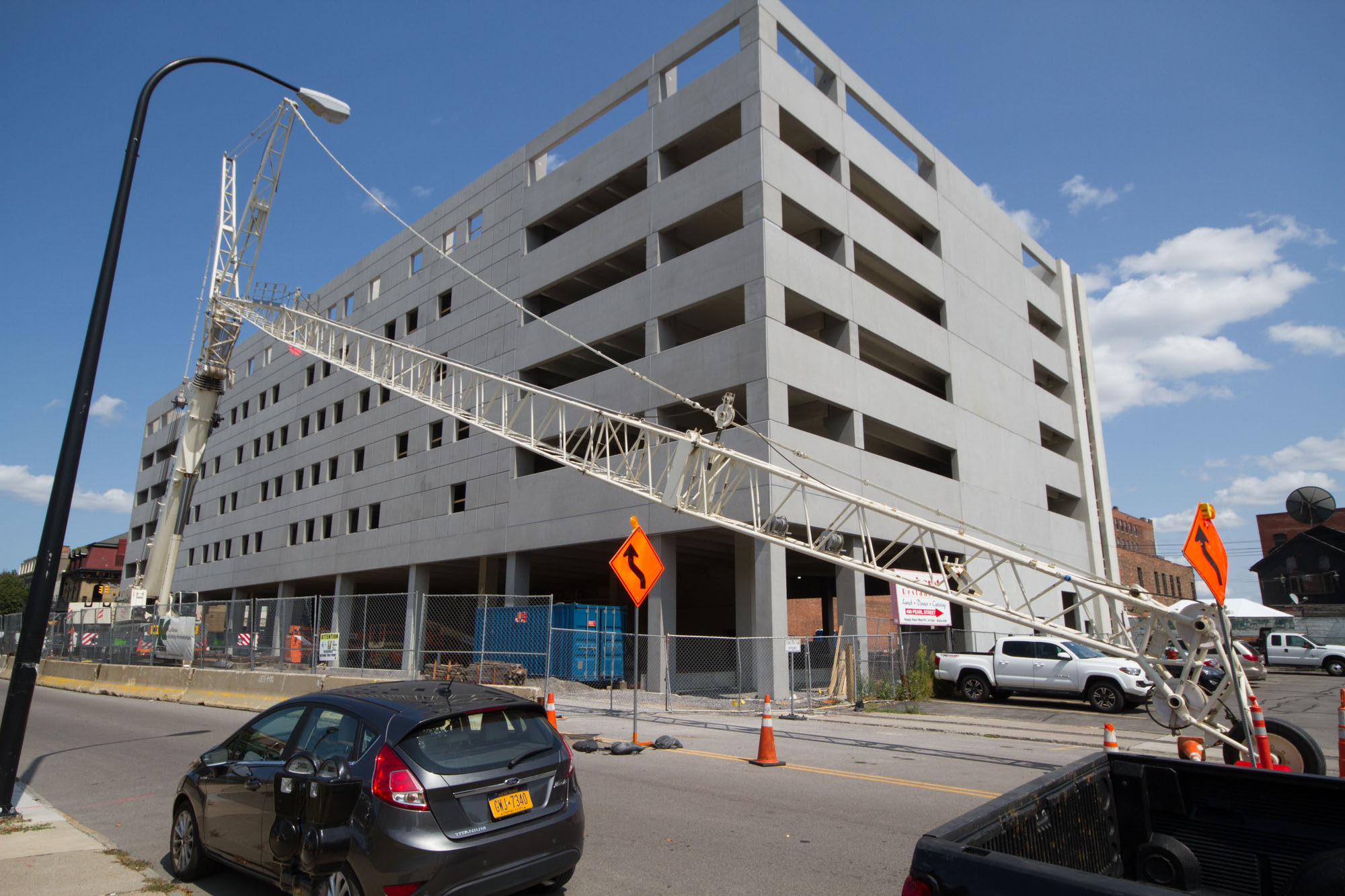 Progress Photos of 500 Pearl - August 2017 - Ellicott Development