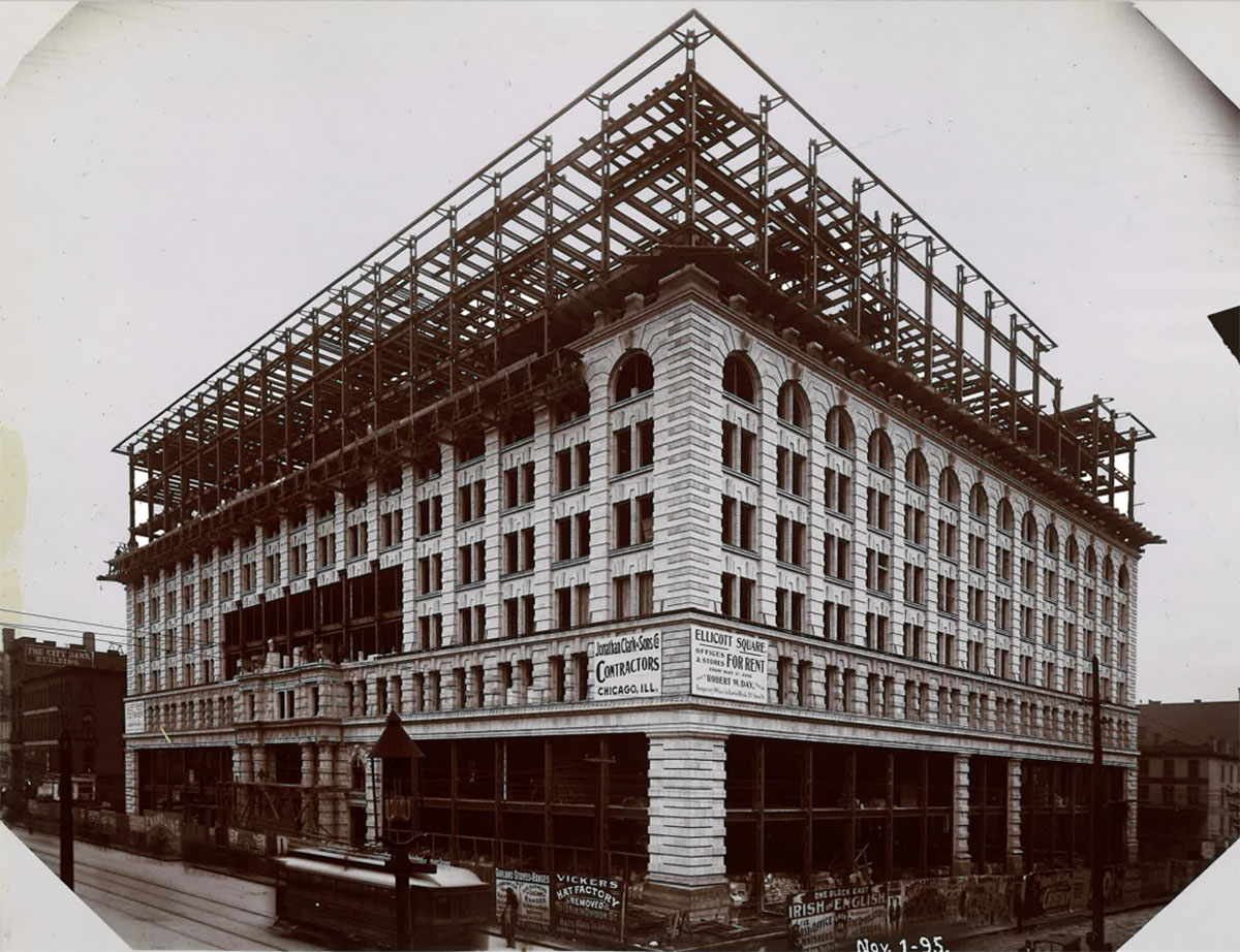 The History of the Ellicott Square Building: Buffalo’s Largest Office ...